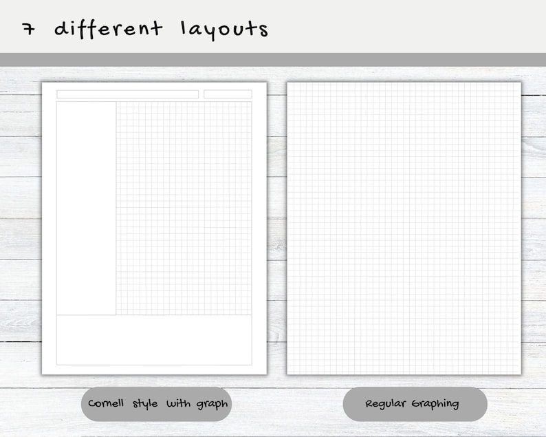 Digital Note Template, Neutral Cornell Notes, Student Note Taking, iPad ...