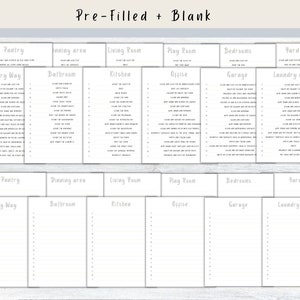 Ultimate Cleaning Schedule Bundle Editable,cleaning Planner Bundle ...