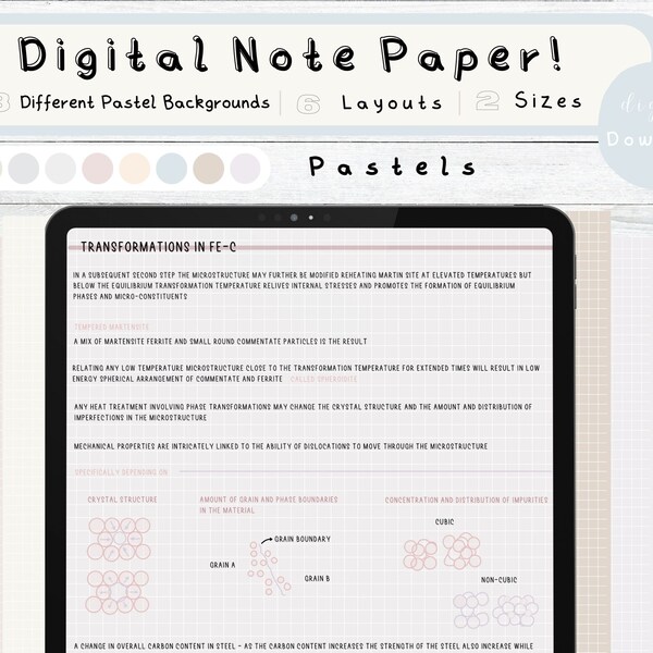 Goodnotes Template - Etsy