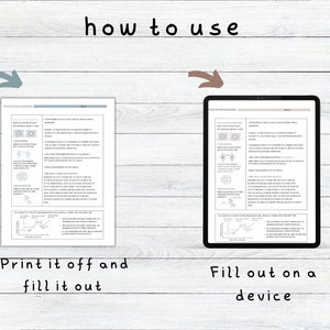 Digital Note Template, Boho Cornell Notes, Student Note Taking, iPad ...