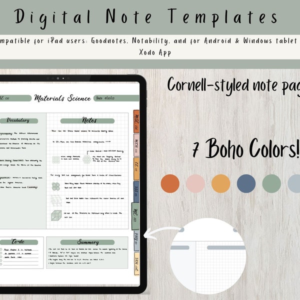 Cornell Notebook - Etsy