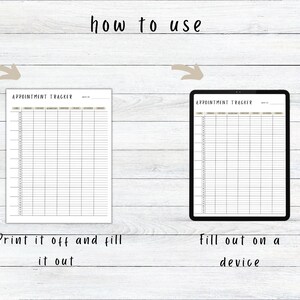 15-minute Interval Appointment Tracker Printable (digital Download) - Etsy