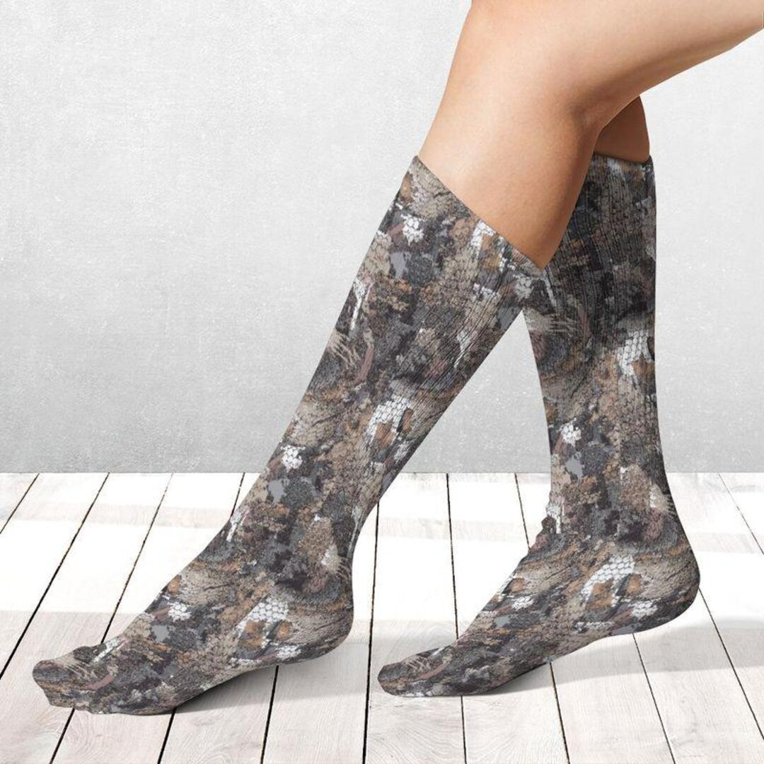 Camo Tube Socks in Real Hunter Camouflage Optifade Timber - Etsy
