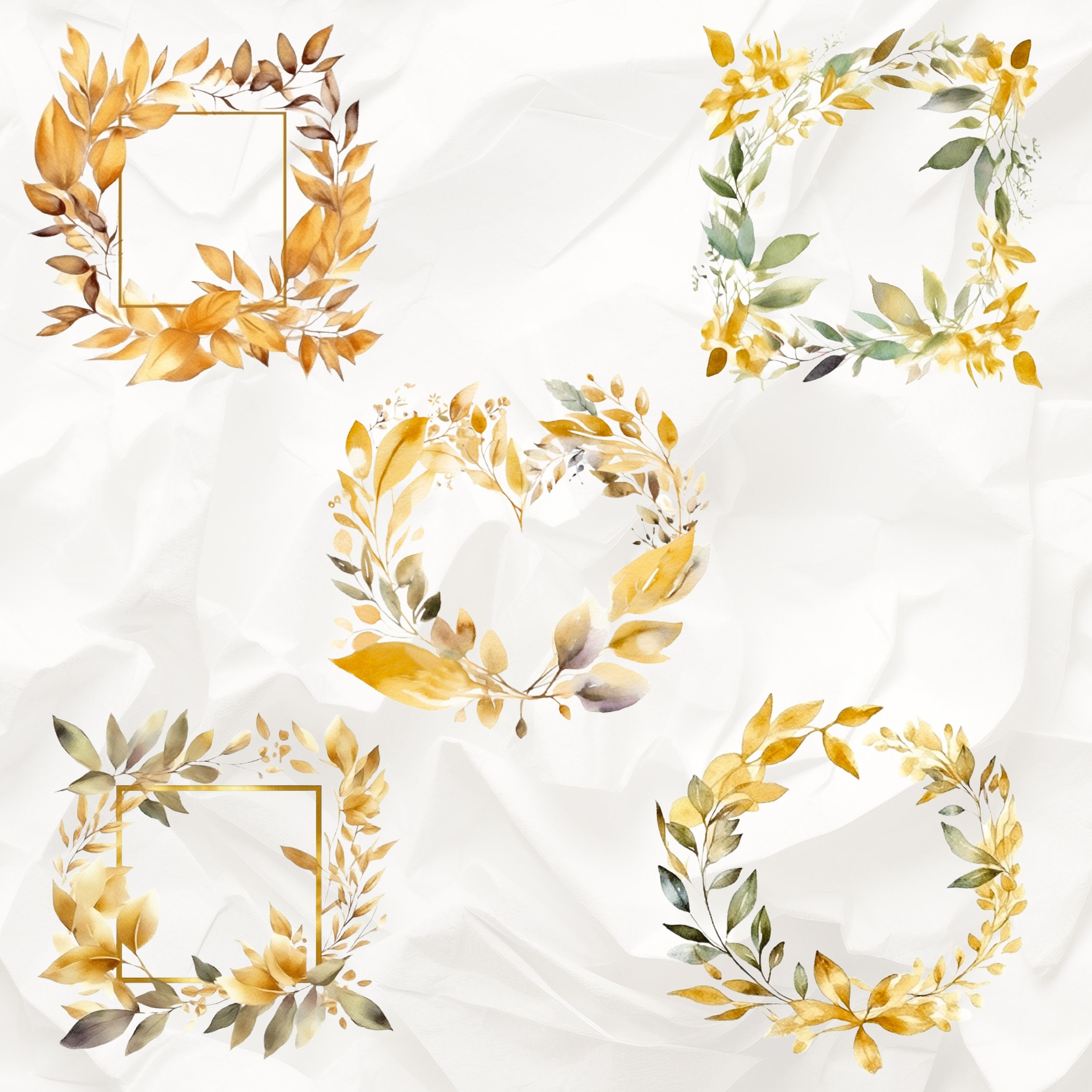 Watercolor Eucalyptus Clipart, Eucalyptus Frame, Eucalyptus Border ...