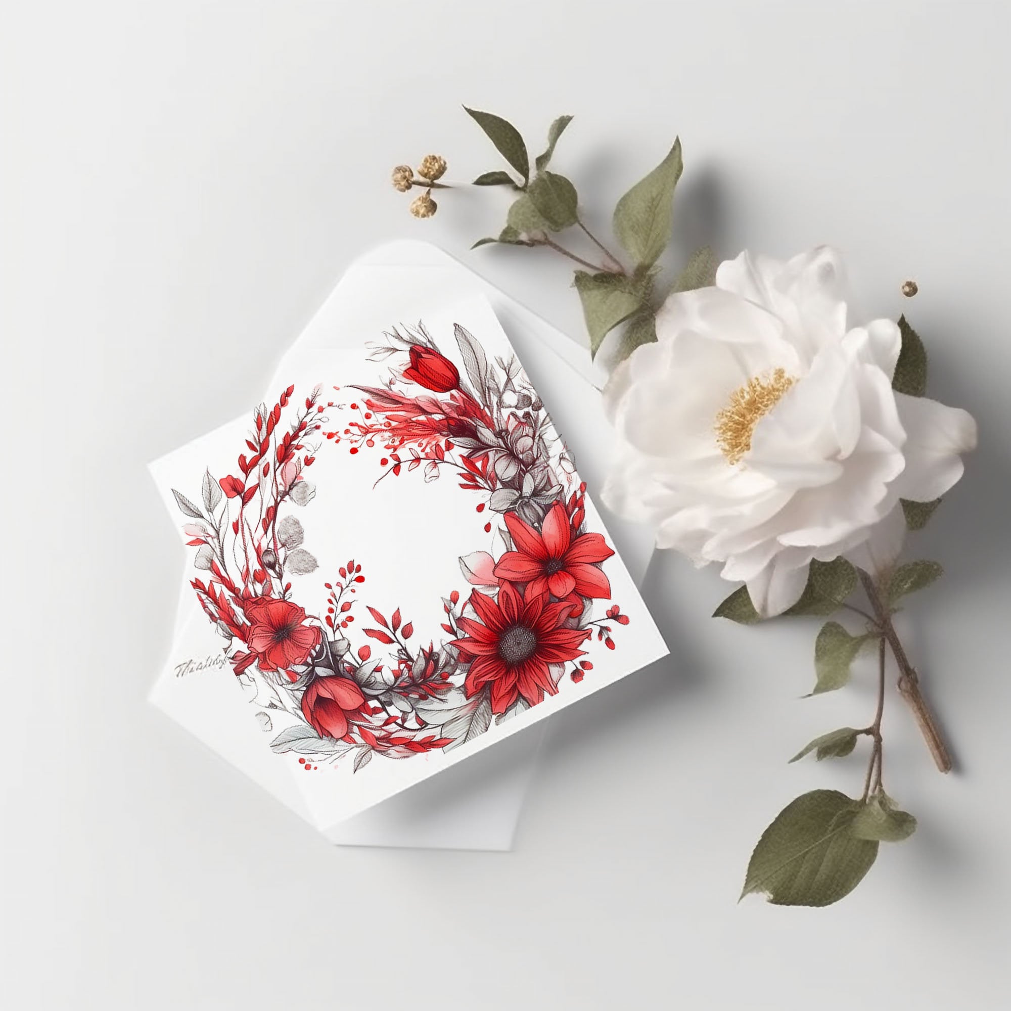 Watercolor Boho Wreath Clipart Boho Floral Clipart Boho - Etsy