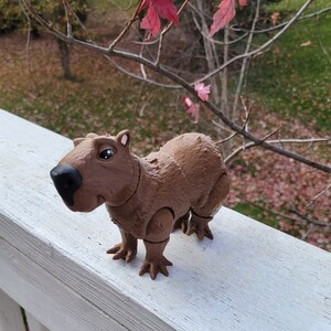 Capybara Flexible Figure - Etsy