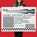 Editable POSTER 24x36 Drivers License Pinewood Race Car Derby! Derby ...