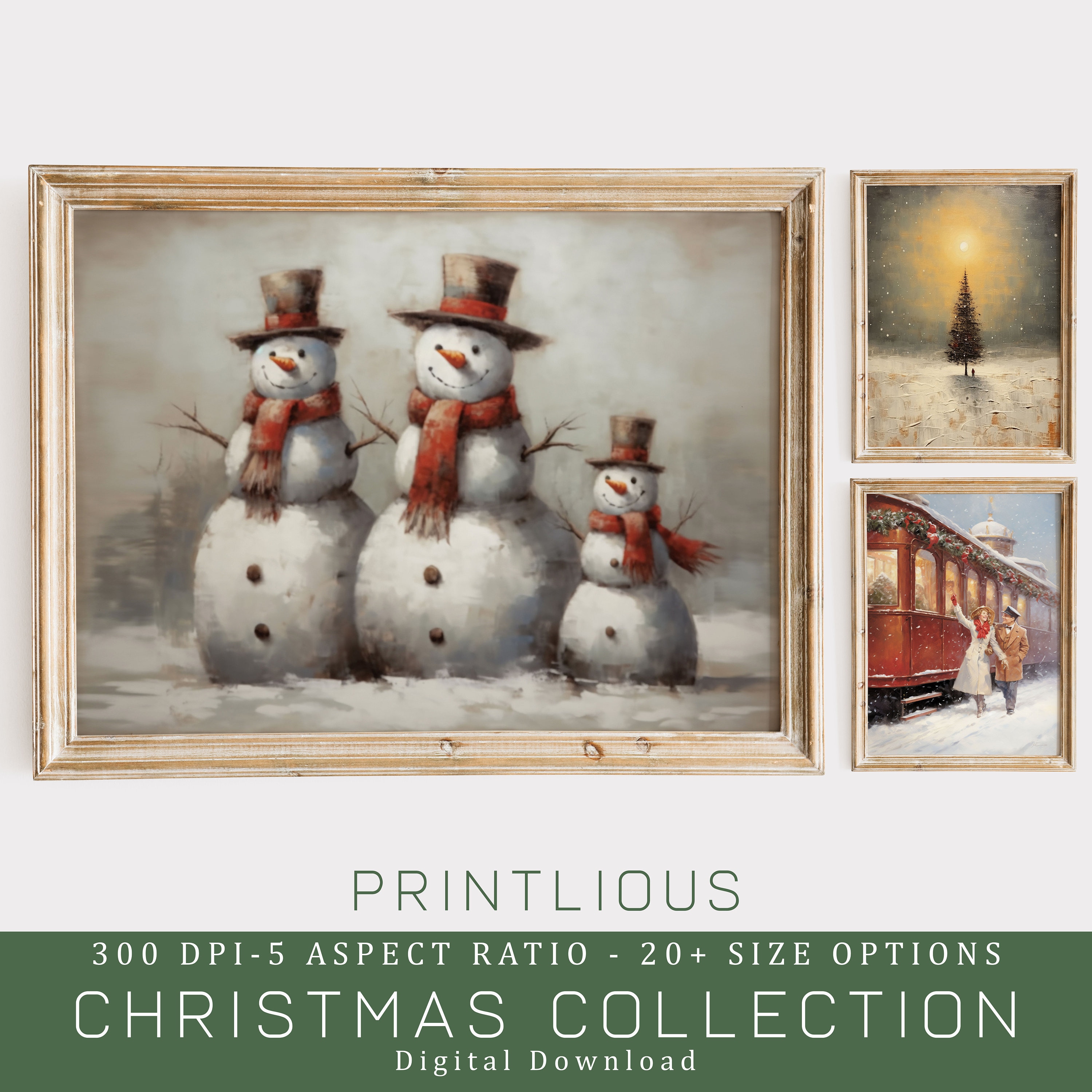 Vintage Christmas Prints Christmas Prints Bundle 15 CHRISTMAS ...
