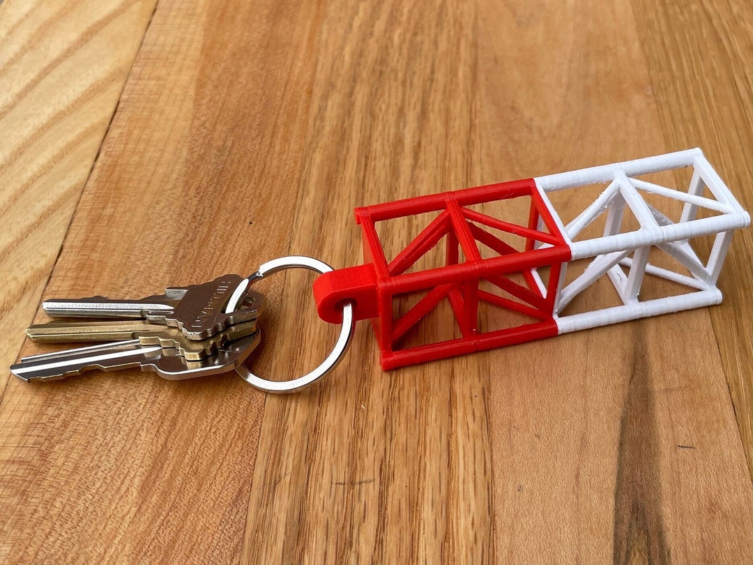 Roller Coaster Track Keychain Top Thrill Inspired Keychain - Etsy