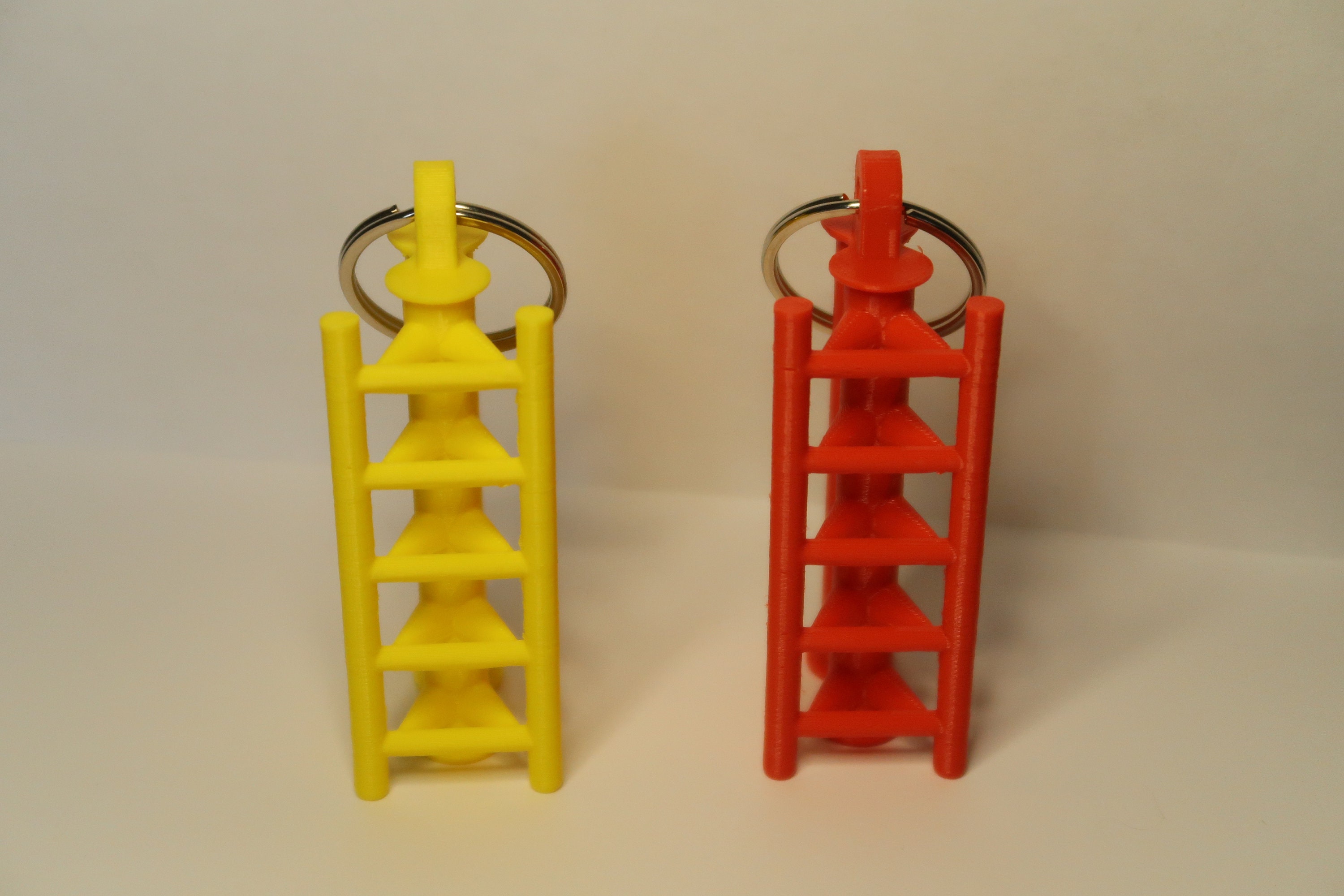 Roller Coaster Track Keychain Modern Intamin Inspired 3D Printed Track ...