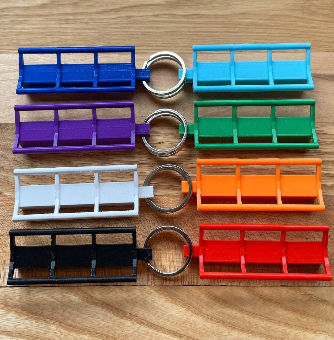 3D Printed Roller Coaster Track Keychain - Inspired by B&M - Etsy