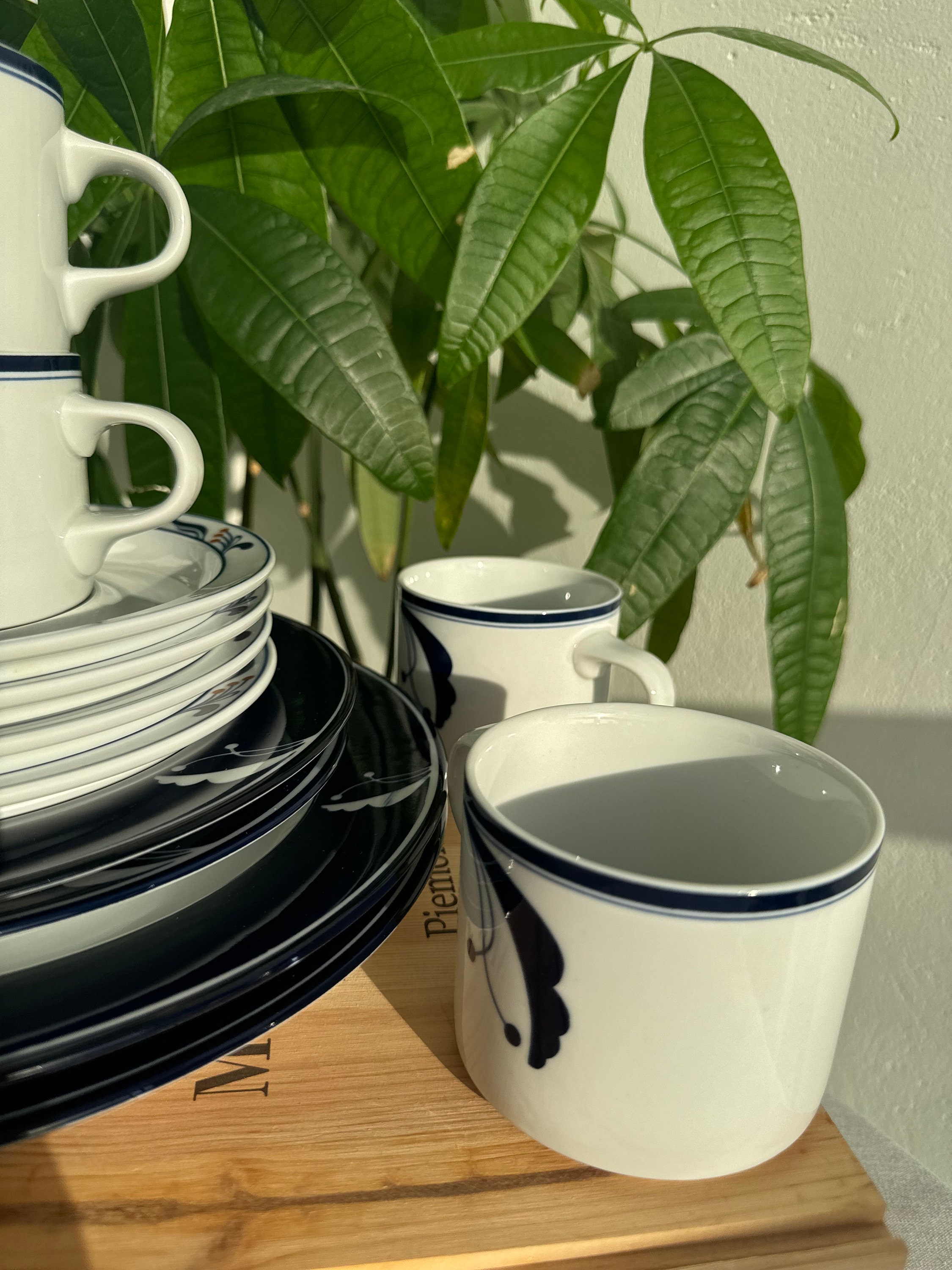 Vintage Dansk Bistro Dining Set: Flora Bay Berry Design - Etsy