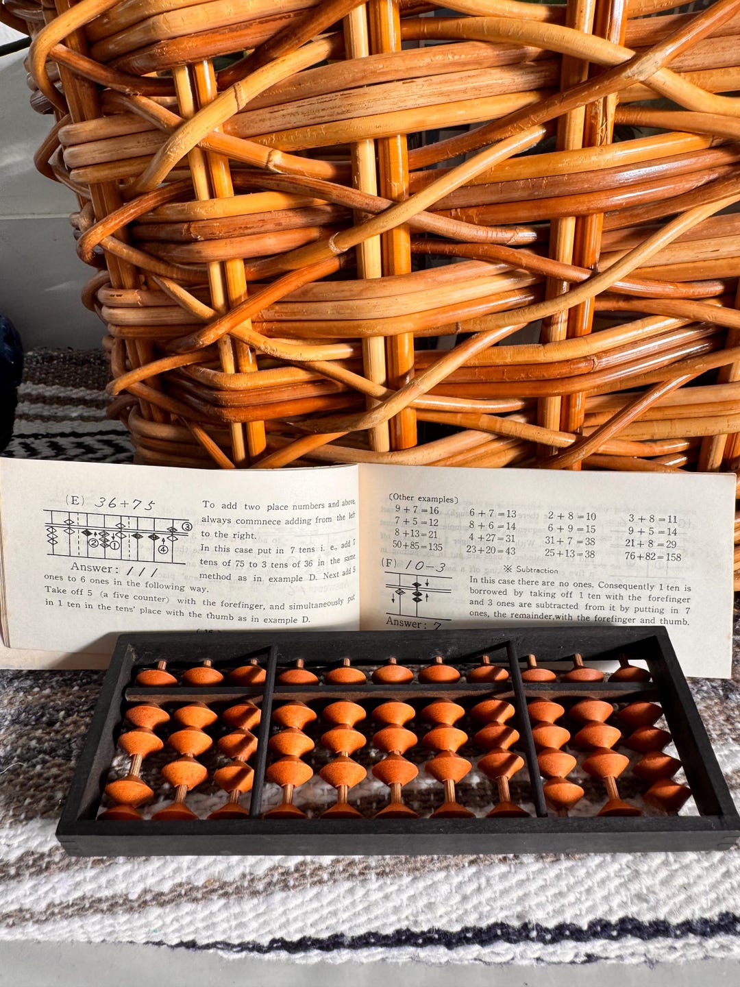 Vintage 1950s Tomoe Brand Soroban Japanese Abacus | Travel Size ...