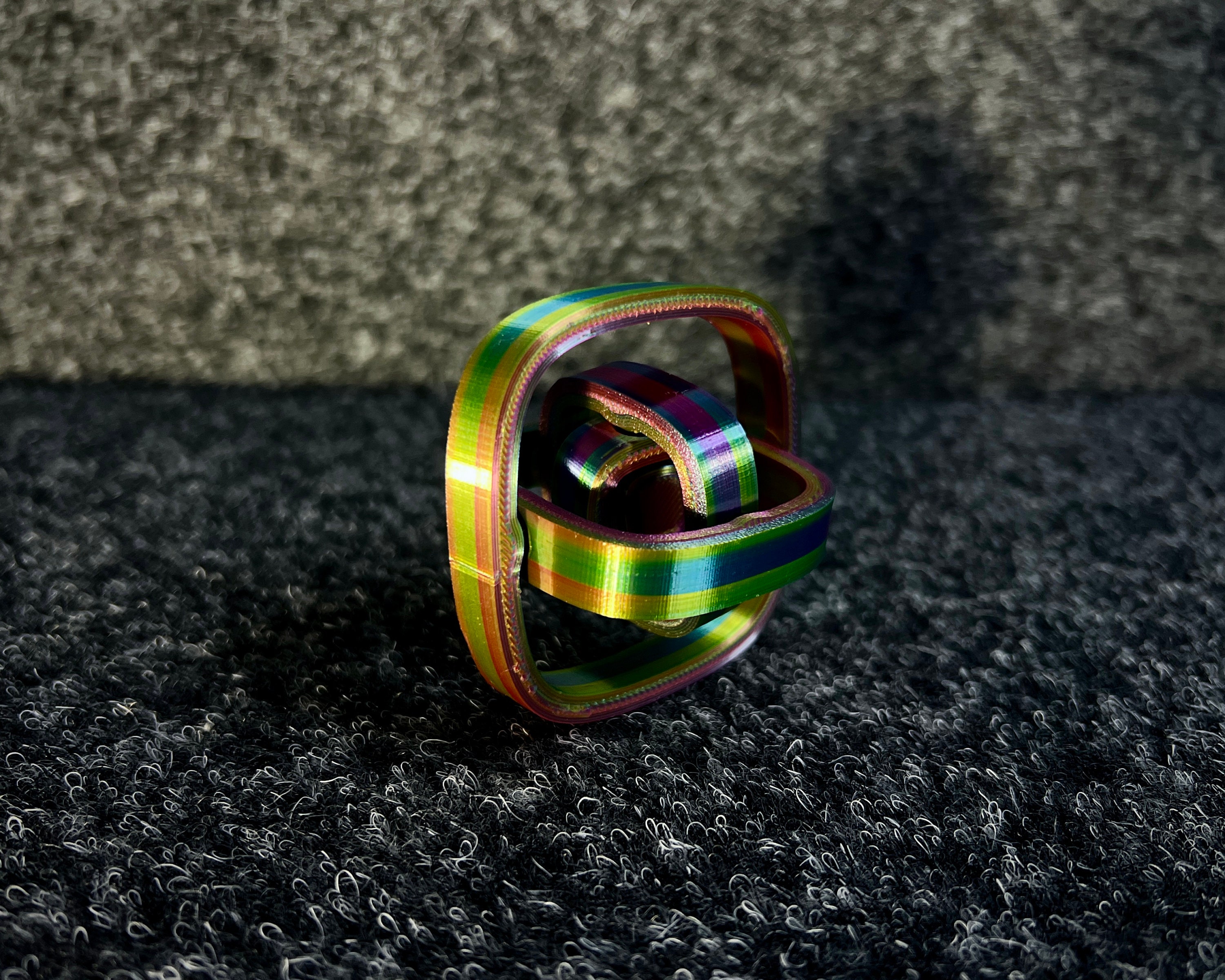 Holographic Air Spinner Fidget | Stocking Stuffer | Desk Fidget ...