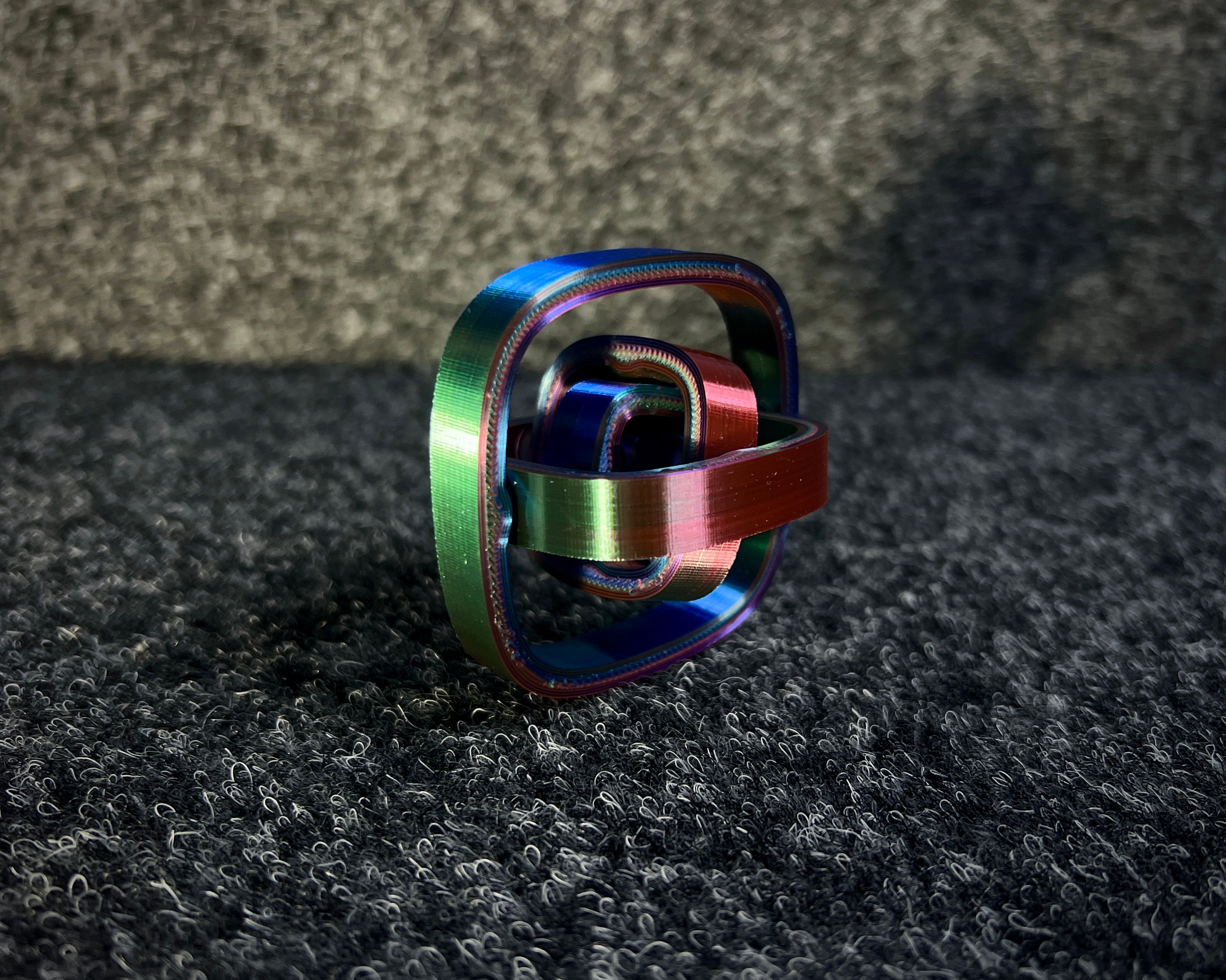 Holographic Air Spinner Fidget | Stocking Stuffer | Desk Fidget ...