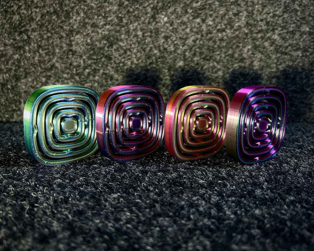 Holographic Air Spinner Fidget | Stocking Stuffer | Desk Fidget ...