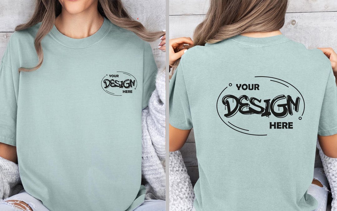 Custom Comfort Colors Design Shirt, Custom Logo Shirts, Comfort Colors ...