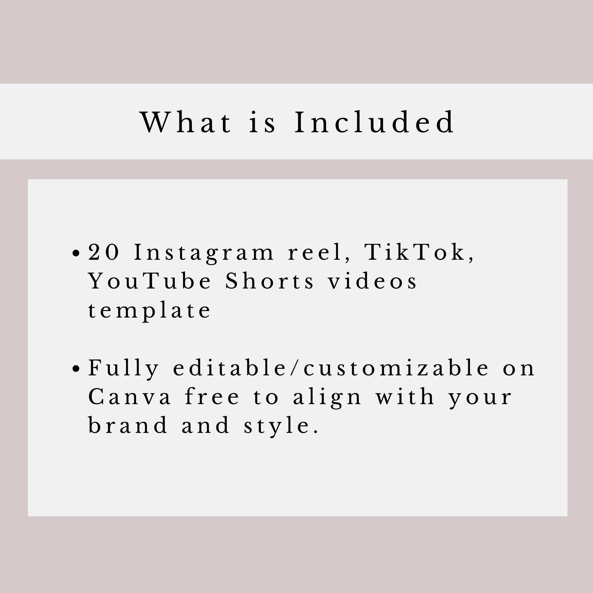 20 Instagram Video Reel Templates, Motivational Reels, Canva Templates ...