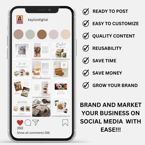 Handmade Soap Business Instagram, Soap Social Media Post Template ...