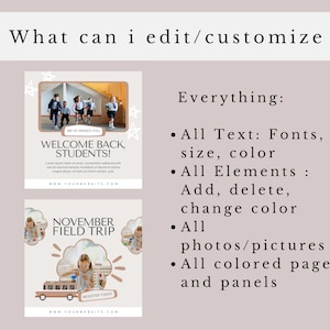 Education Instagram Posts, Canva Template, Early Childhood Education ...