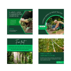 Lawn Care Instagram Posts, Landscaper Social Media Posts, Instagram ...