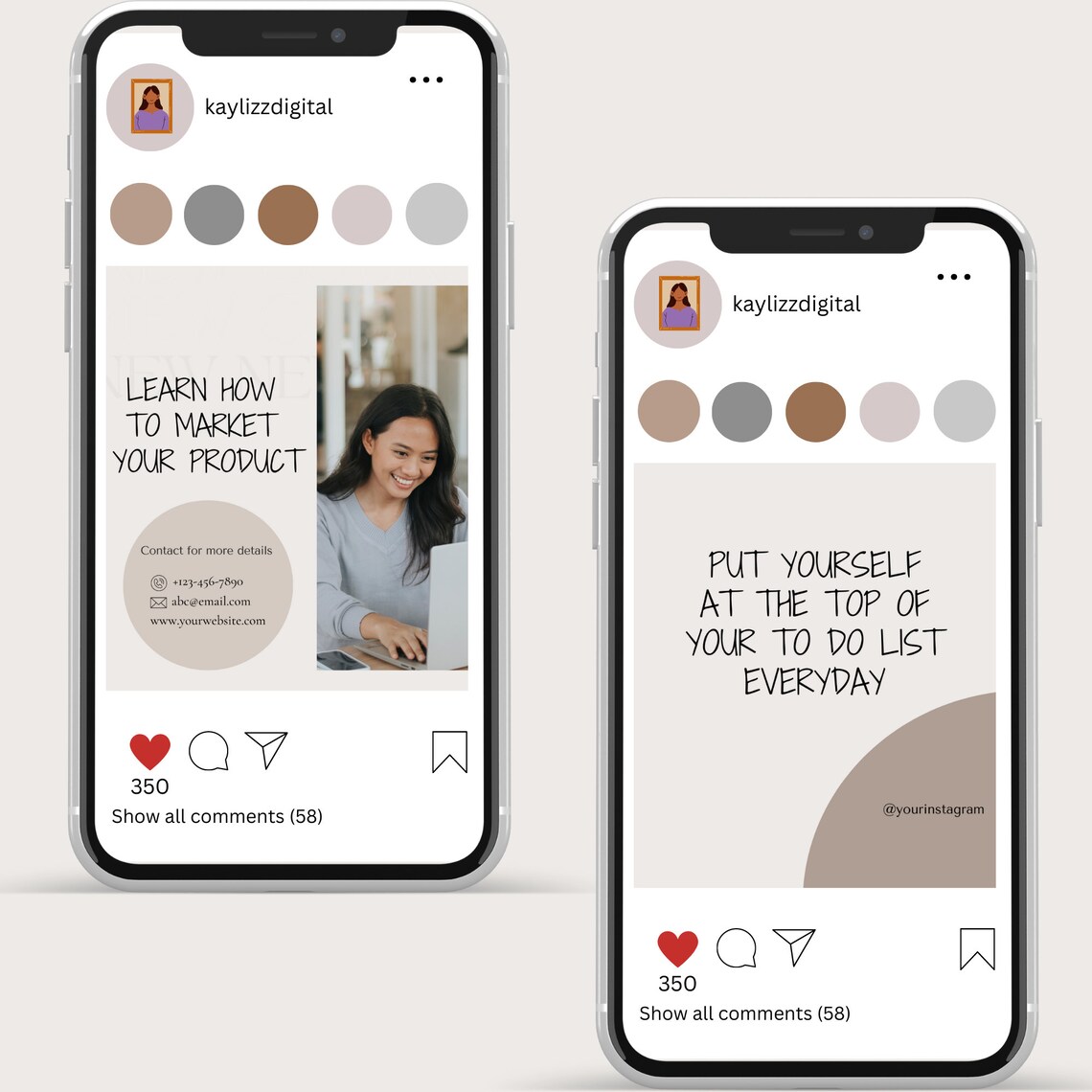 Social Media Manager Posts, Instagram Story, Social Media Marketing ...
