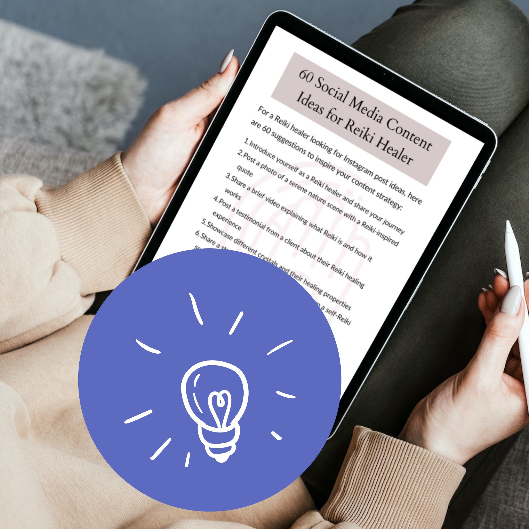 60 Reiki Social Media Post Ideas, Spiritual Instagram Content Ideas ...