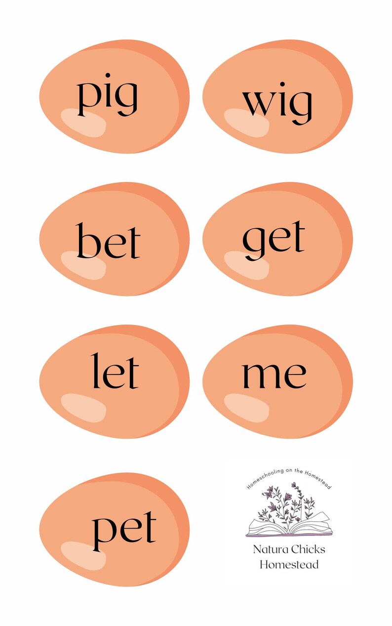 Printable Rhyming Eggs Game – Hands-on Phonics Activity for Kids ...