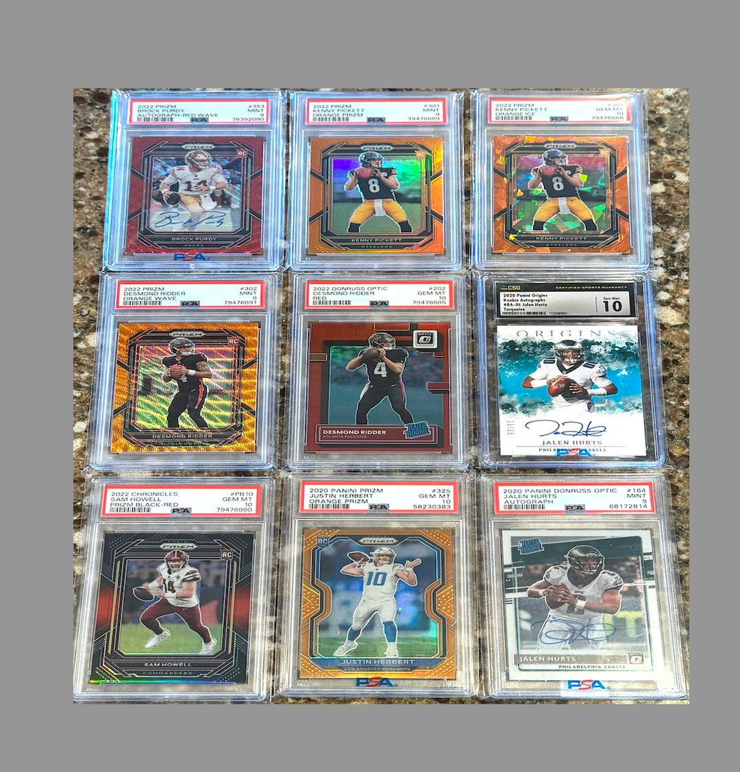NFL FOOTBALL Hot Packs - 15 Cards - 5 Rookies - Look for Autographs ...