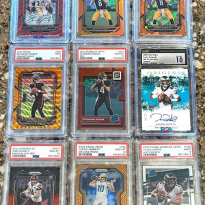 NFL FOOTBALL Hot Packs 15 Cards 5 Rookies Look for Autos Mem 1/1 - Etsy