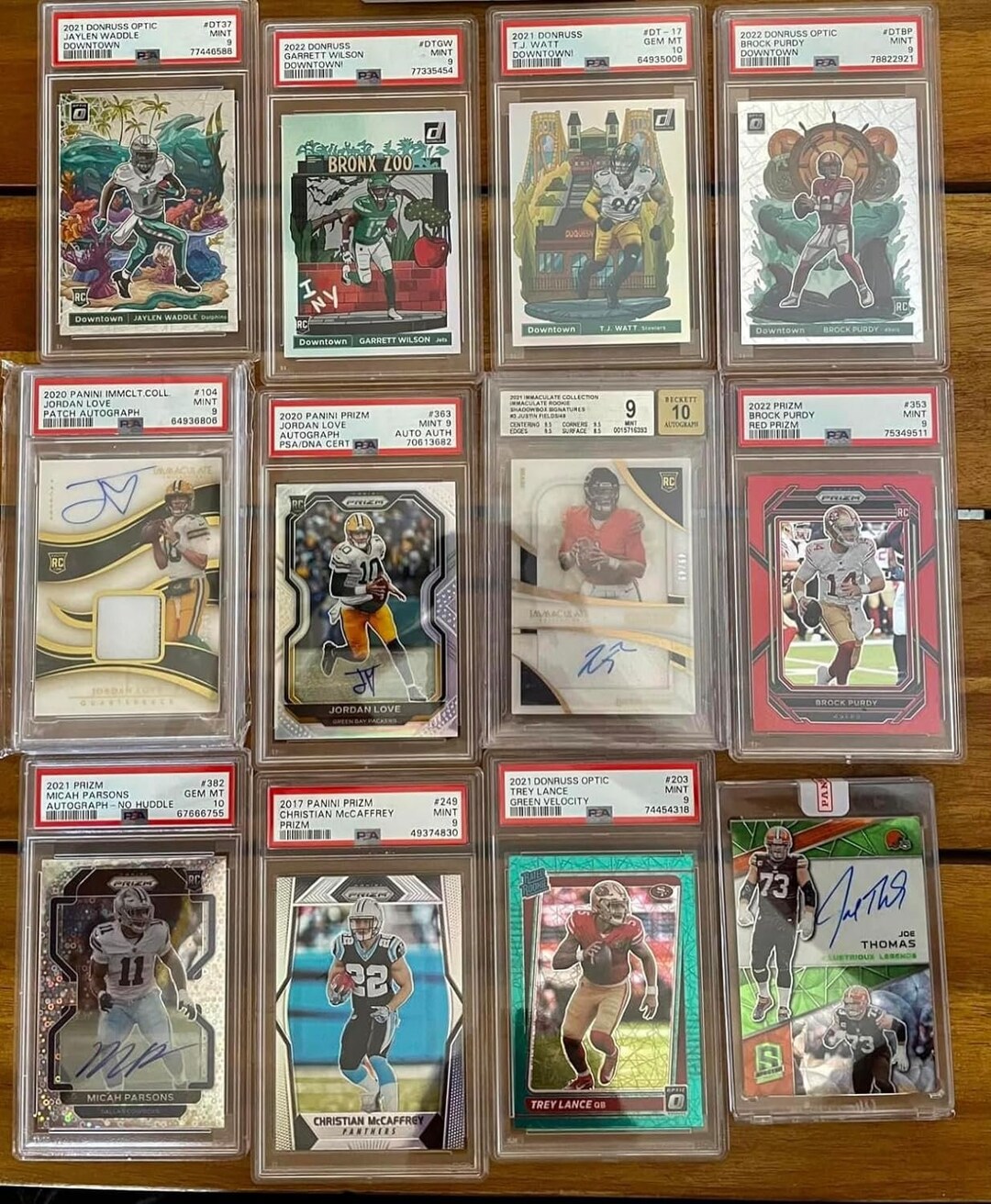 NFL FOOTBALL Hot Packs - 15 Cards - 6 Rookies - Look for Autographs ...