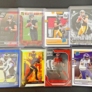 NFL FOOTBALL Hot Packs - 15 Cards - 5 Rookies - Look for Autographs ...