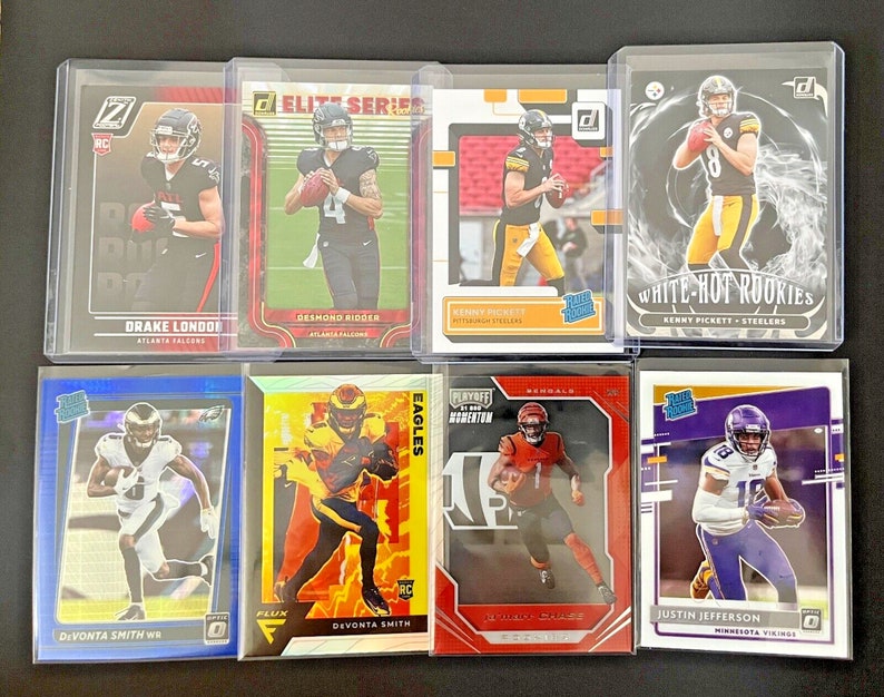 NFL FOOTBALL Hot Packs 15 Cards 5 Rookies Look 4 Autos - Etsy