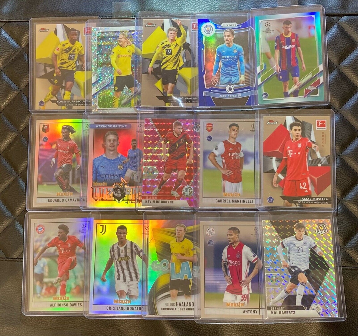 Soccer HOT PACKS - 12 Cards - 3 Rookies - Look 4 Autos - Mem - 1/1 - Etsy