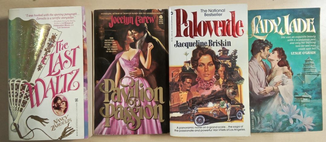 Lot of 4 Paperbacks From the 1980's - Etsy