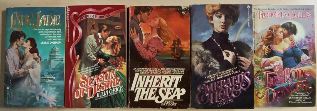 Lot of 5 Paperbacks From the 1980's - Etsy