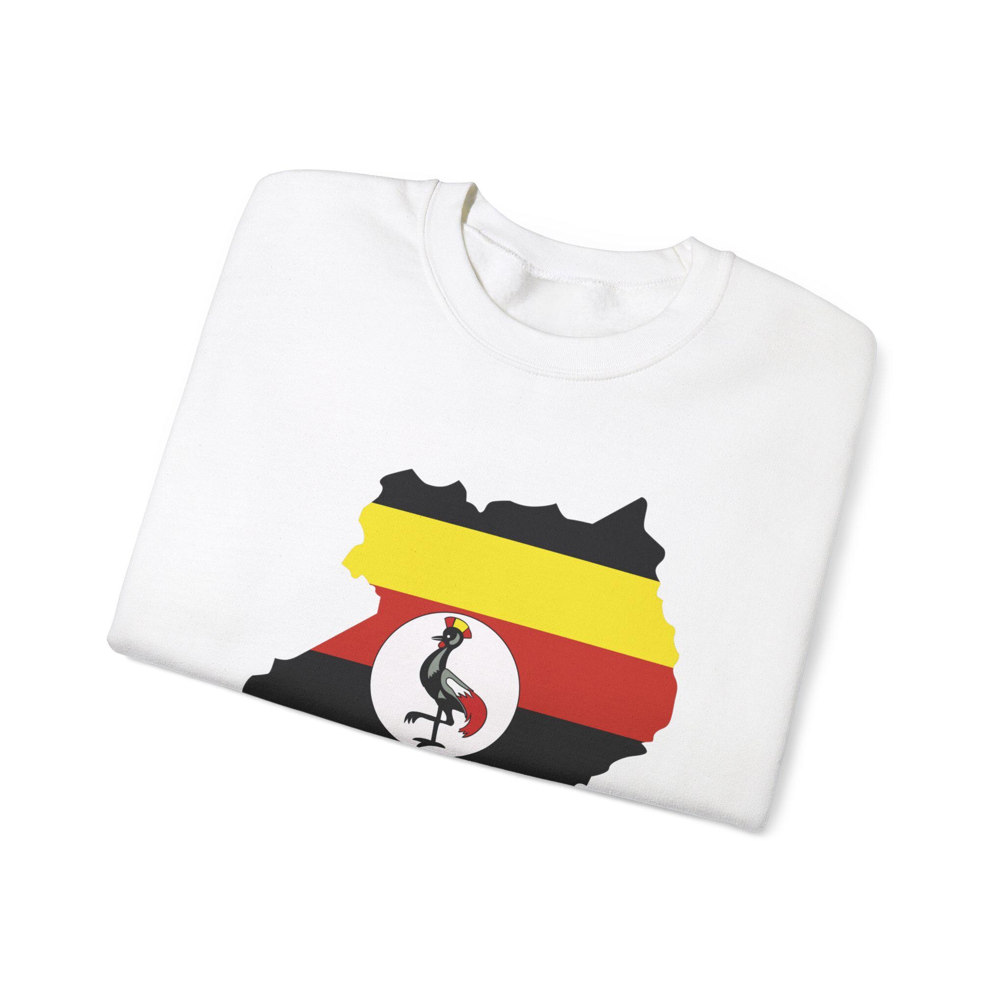 Uganda Flag Sweatshirt, Map of Uganda Sweatshirt, Cute Uganda Shirt ...
