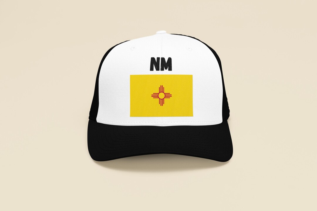New Mexico Flag Hat, New Mexico Dad Hat, New Mexico Trucker Hat, NM ...