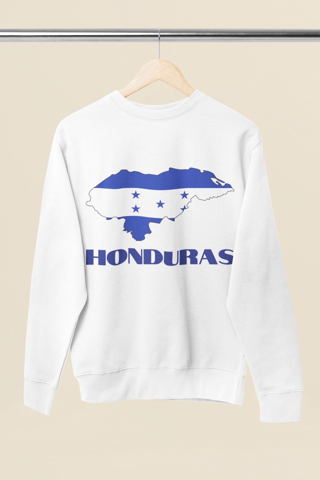 Honduras Flag Sweatshirt, Map of Honduras Sweatshirt, Cute Honduras ...