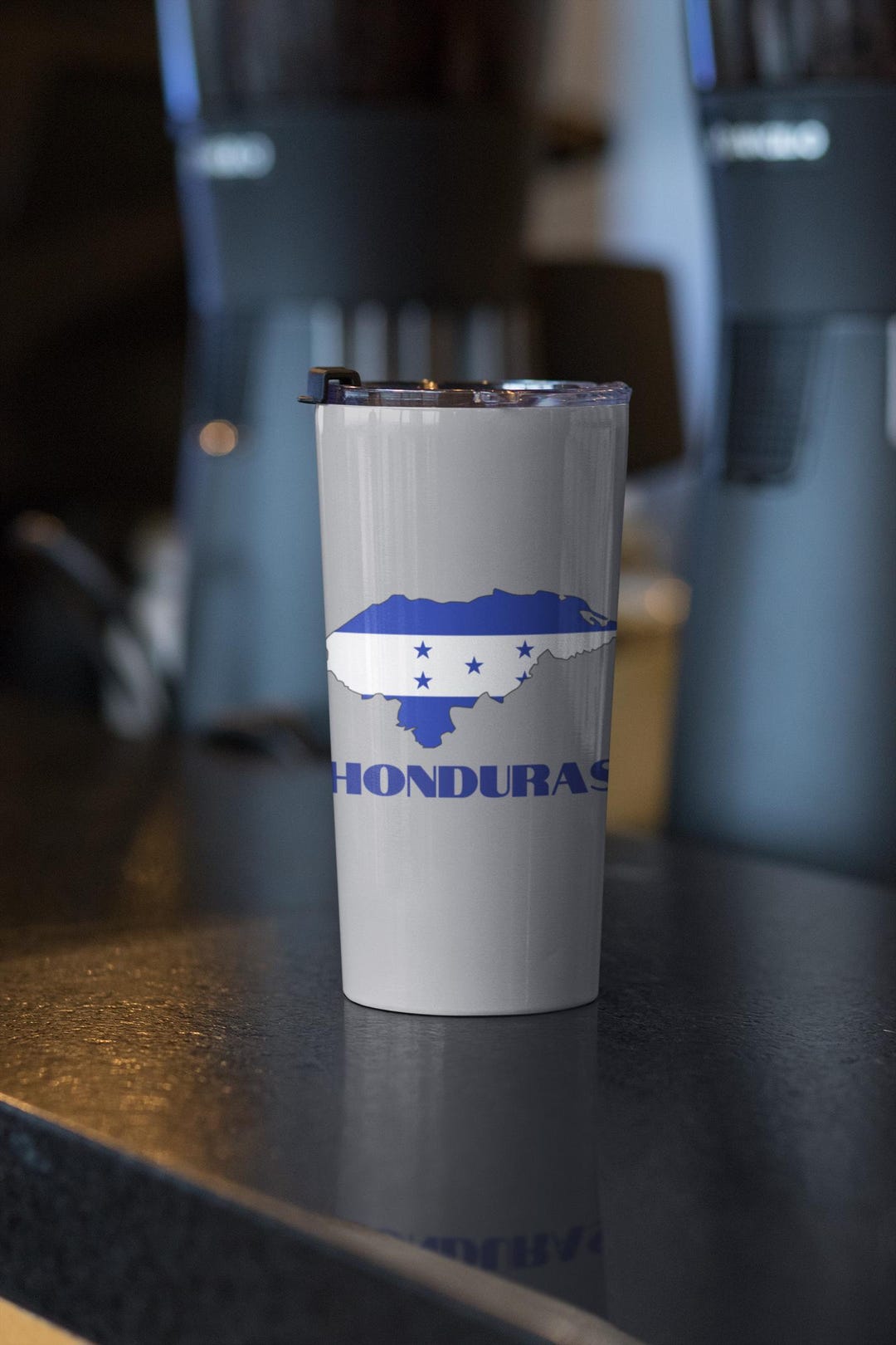 Map of Honduras Tumbler 20 Oz, Honduran Flag Tumbler, Honduras Travel ...