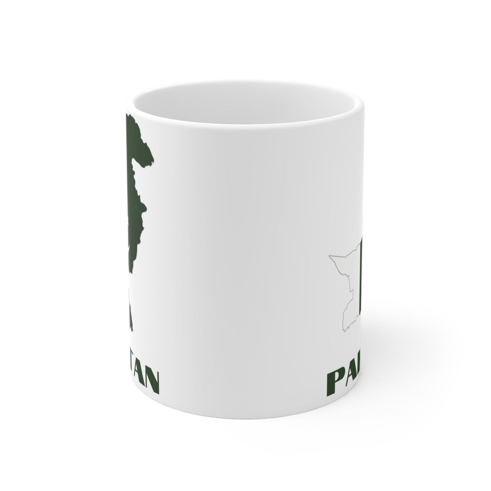 Pakistan Flag Mug, Map of Pakistan Mug, Pakistani Flag Mug, Pakistan ...