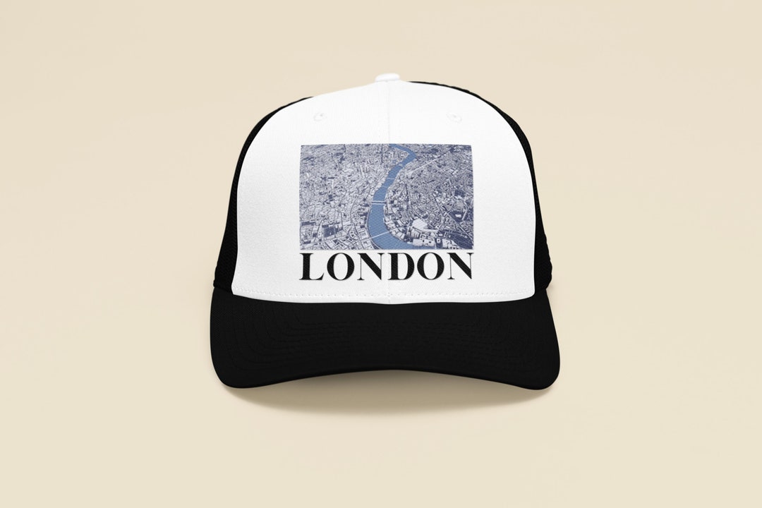 London Trucker Hat, London City Map Hat, London Gift - Etsy