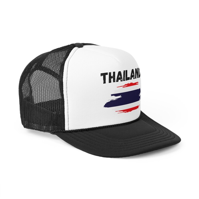 Thailand Flag Trucker Hat, Thai Flag Dad Hat, Thai Travel Essentials ...