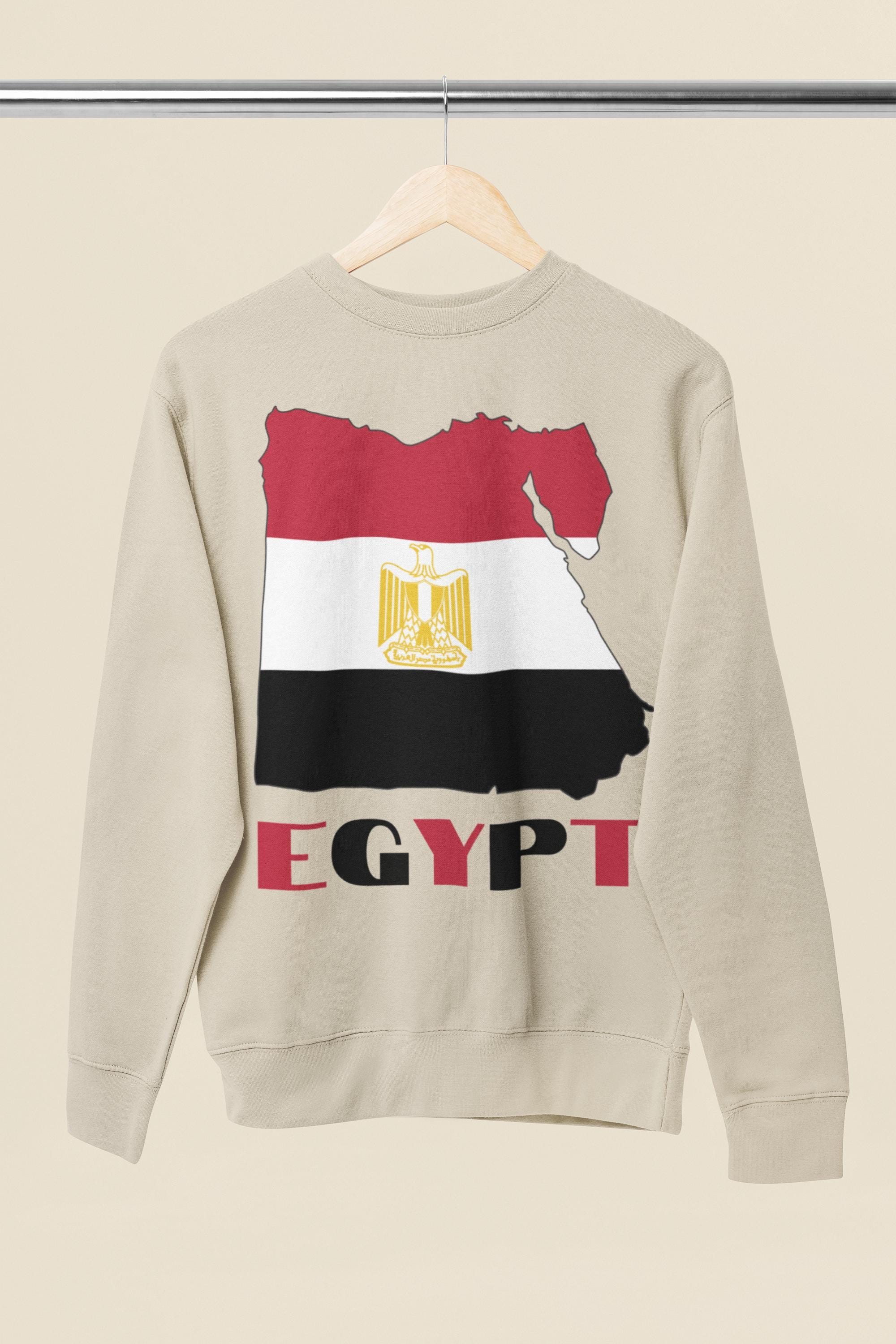 Egypt Flag Sweatshirt, Map of Egypt Sweatshirt, Cute Egypt Shirt ...