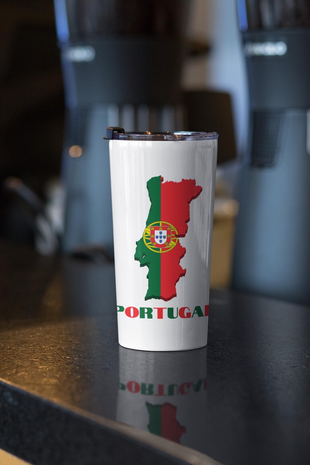 Portugal Flag Tumbler 20oz, Portugal Map Travel Mug, Portuguese Gift - Etsy