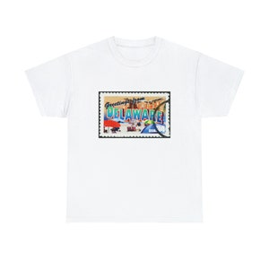 Vintage Delaware T Shirt, Retro DE Stamp Graphic Tee - Etsy
