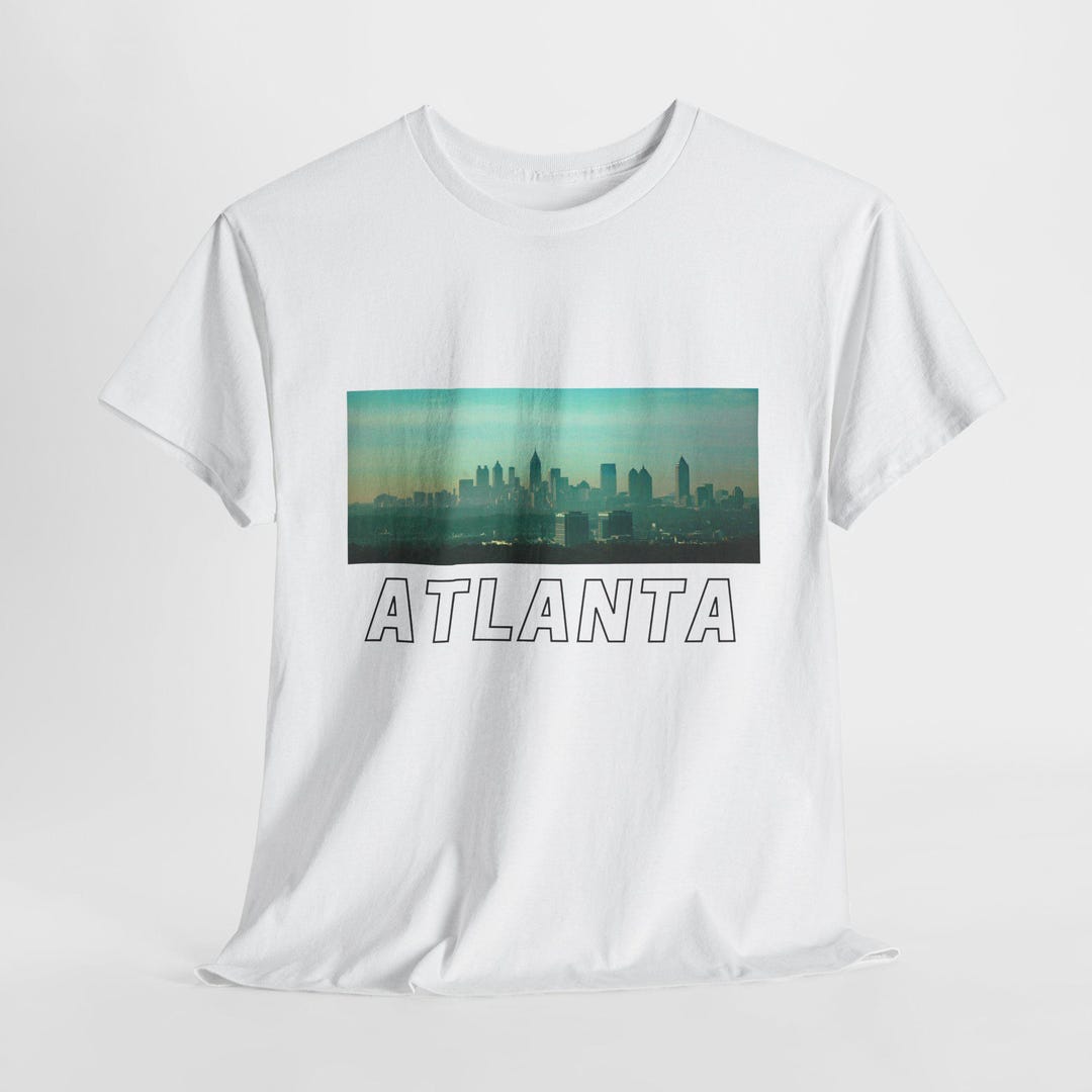 City Skyline Atlanta Shirt, Trendy Atlanta Tee, ATL Shirt, Vintage ...