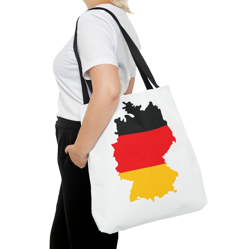 Germany Flag Map Tote Bag, Germany Travel Bag, German Grocery Bag - Etsy