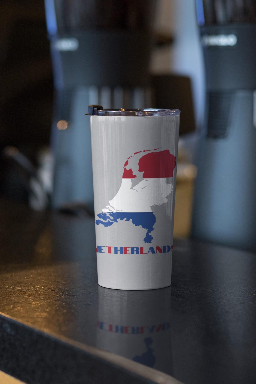 Netherlands Flag Tumbler 20oz, Dutch Travel Mug, Amsterdam Coffee Cup ...
