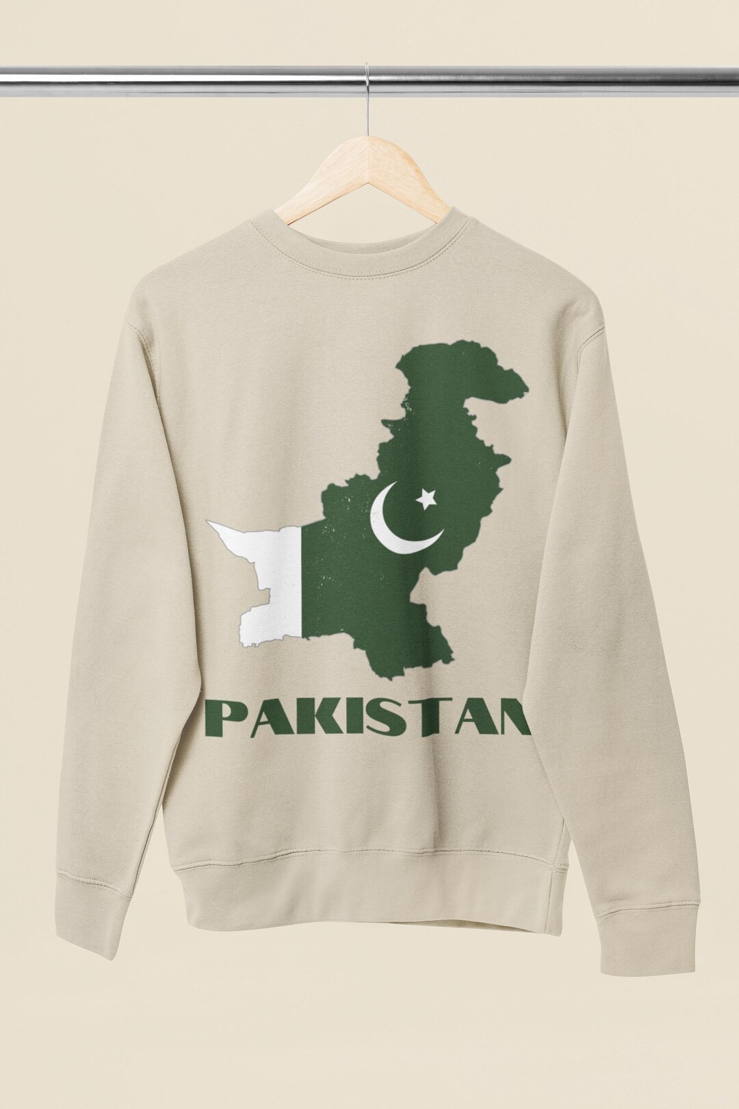Pakistan Flag Sweatshirt, Map of Pakistan Sweatshirt, Cute Pakistan ...